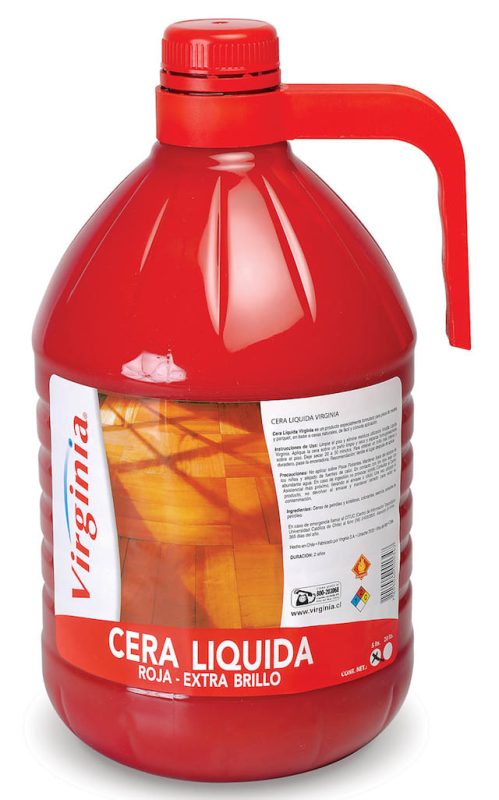 Cera Liquida Roja Piso de Madera 5 Lt – Higiesol