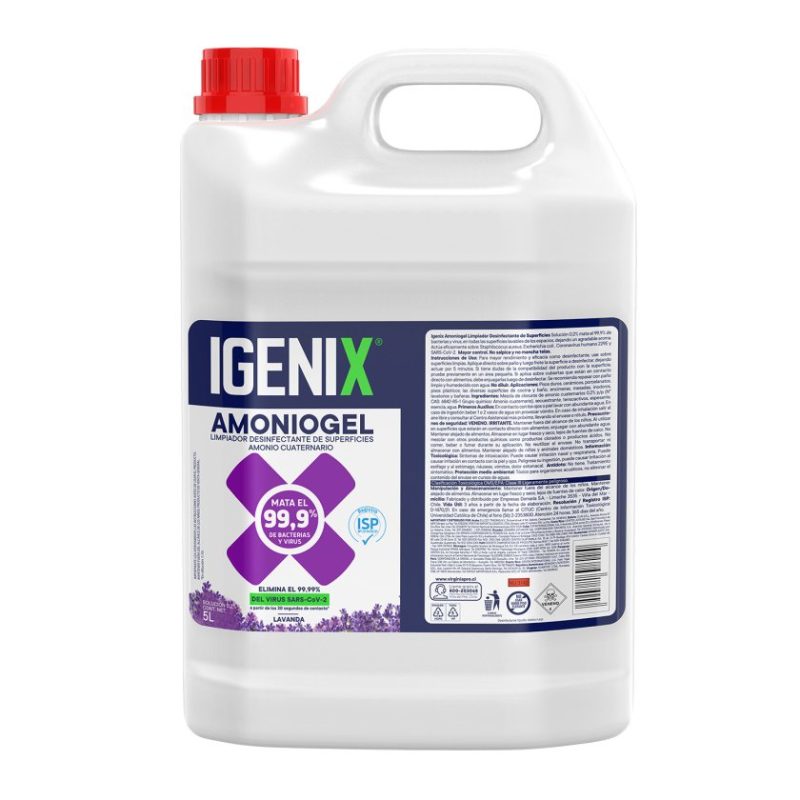 Igenix Amonio Gel Lavanda 5 litros – Higiesol