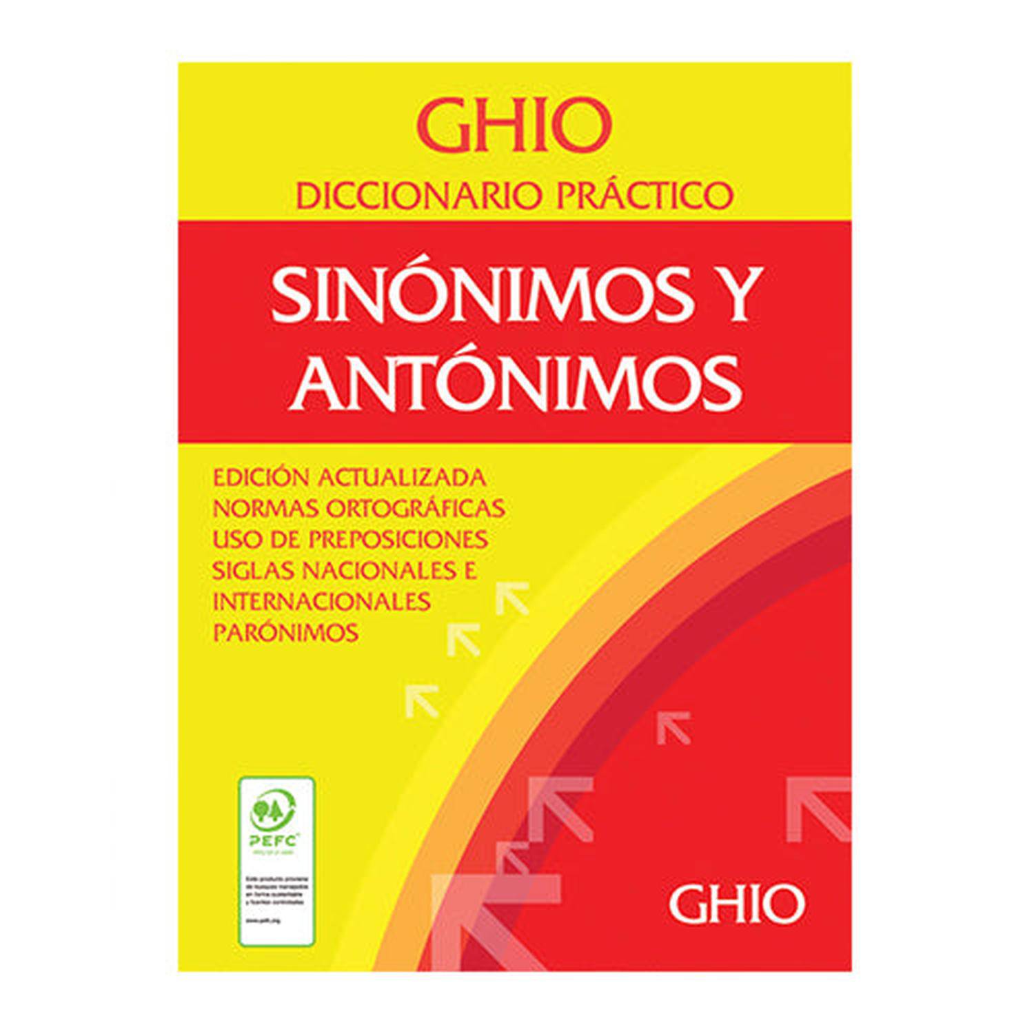 Diccionario .Ghio Sinonimos-Antonimos – Higiesol
